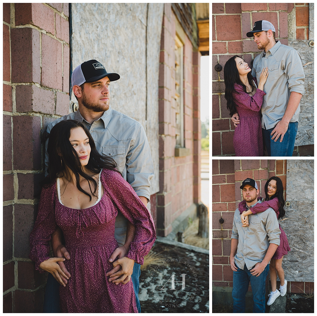 Sunny Tacoma Engagement Portraits | Amanda Howse Photography