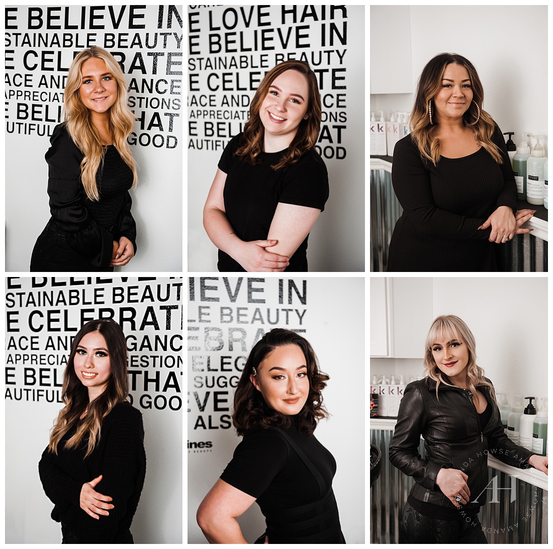 Headshots with Moda Salon | Amanda Howse Photography